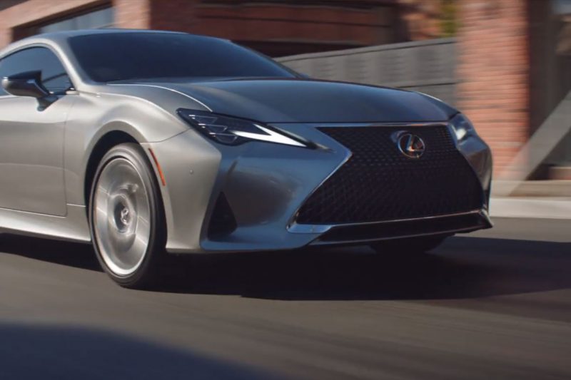 Lexus Showcases Performance of its RC Model in New Campaign