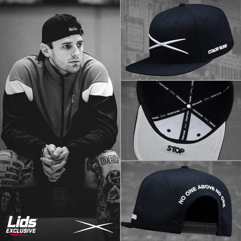 Lids Drops Color Blind Hat Designed by NBA Skills Trainer Chris Brickley