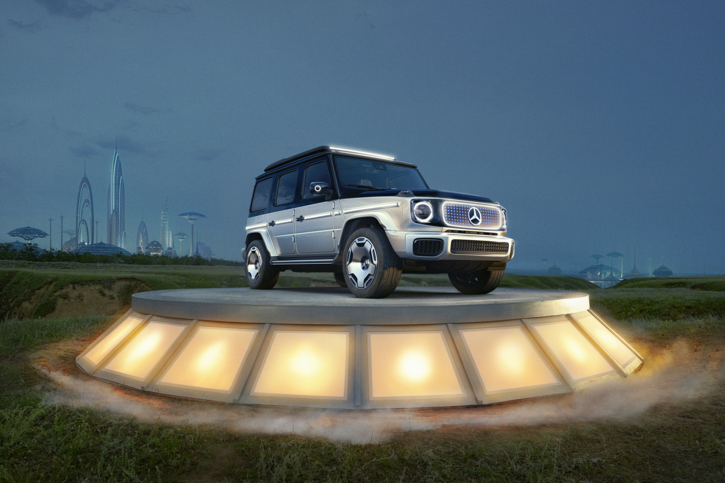 Mercedes-Benz Unveils Electric G-Class Concept Car