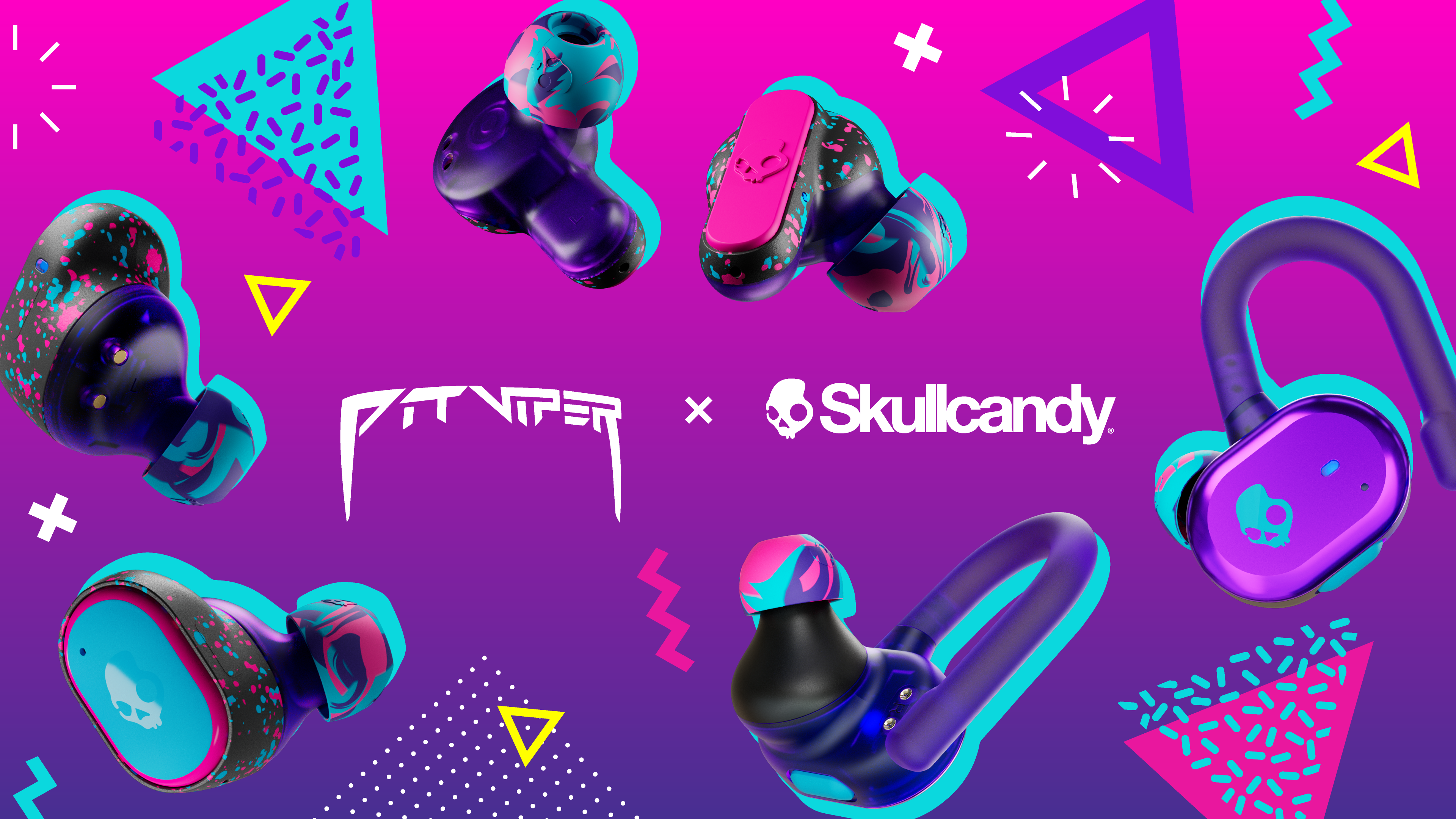 Skullcandy Collabs With Pit Viper For Limited Collection
