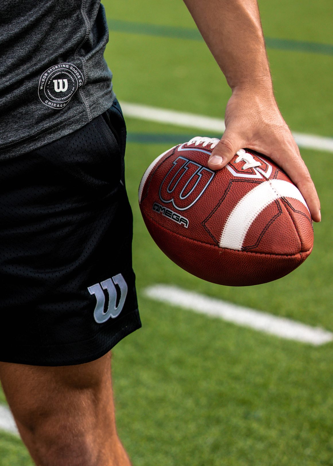 Wilson Showcases New Technology With The Omega Football